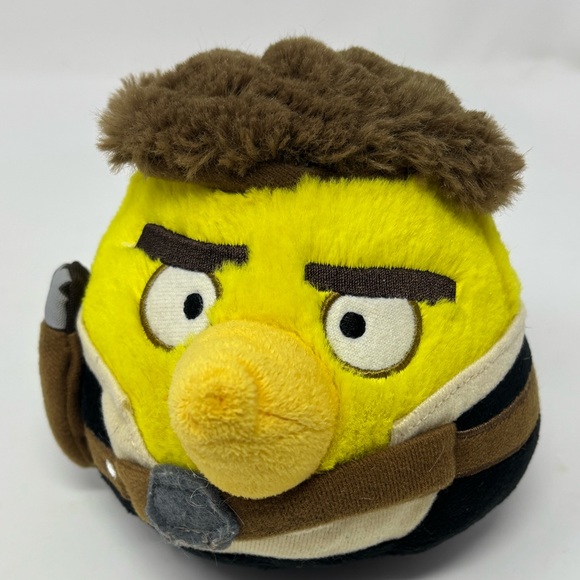 angry birds | Toys | Angry Birds Star Wars Han Solo Plush Yellow Bird ...